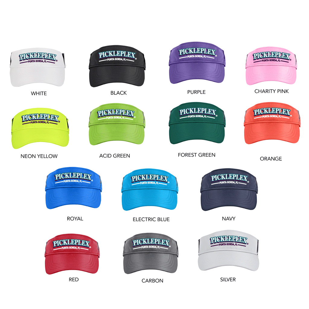 PicklePlex® Performance Visor – Pickleball Xtra